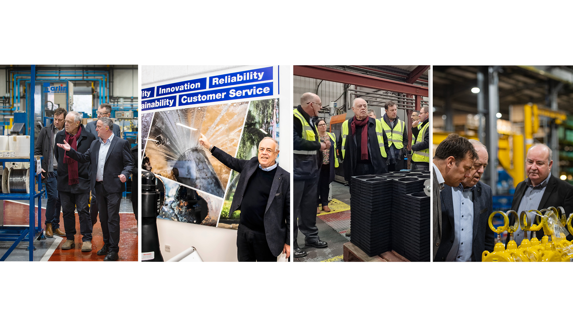 Neils Aage Kjaer visits AVK companies - Fusion Group Limited