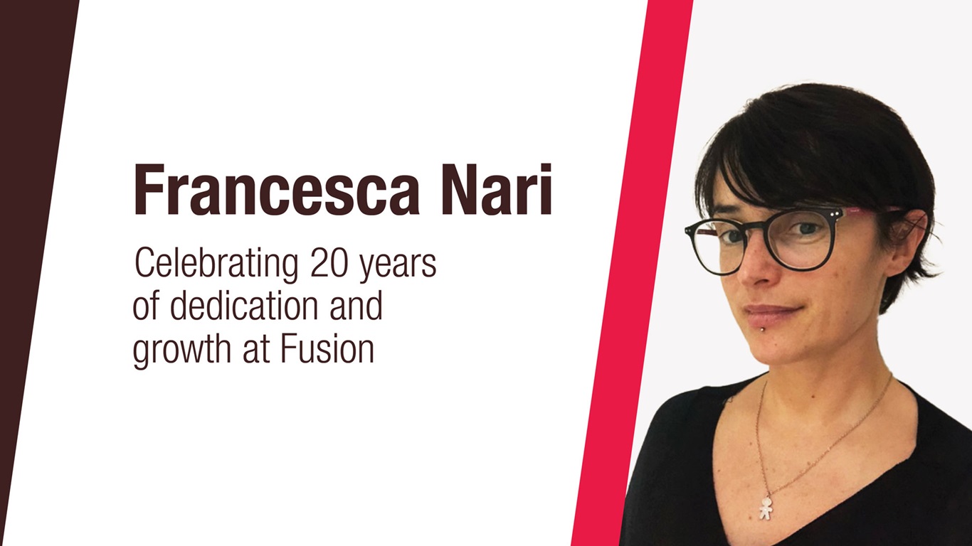 Francesca Nari 20 years - Fusion Group Limited